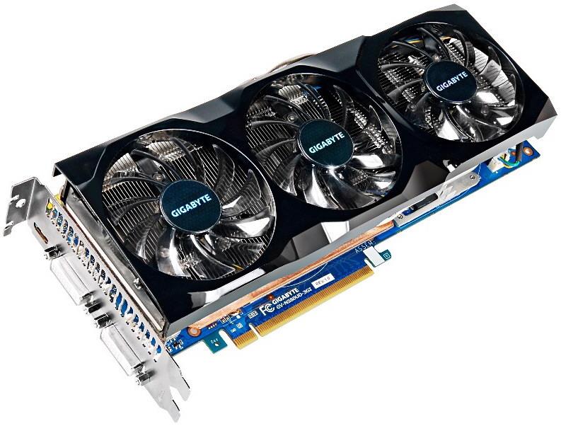 Gigabyte GeForce GTX 580 : 3 Go et WindForce 3X