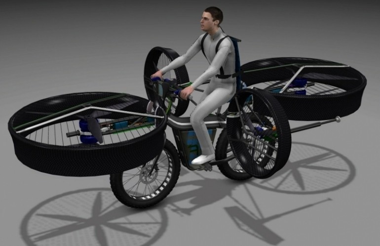 F-Bike : le concept de vélo volant fait un vol de démonstration [vidéo]