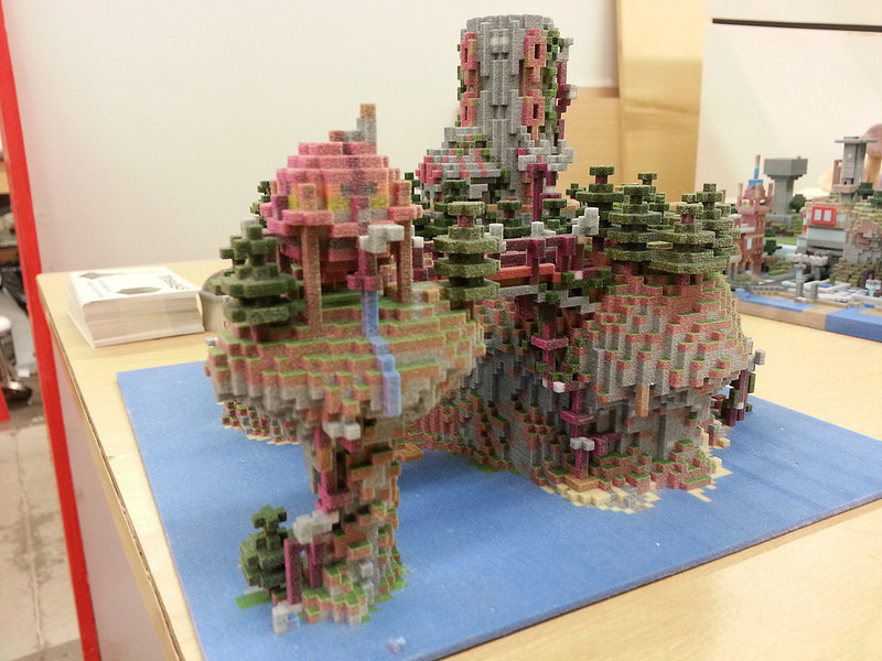Minecraft : imprimez vos mondes en 3D pour un rendu bluffant