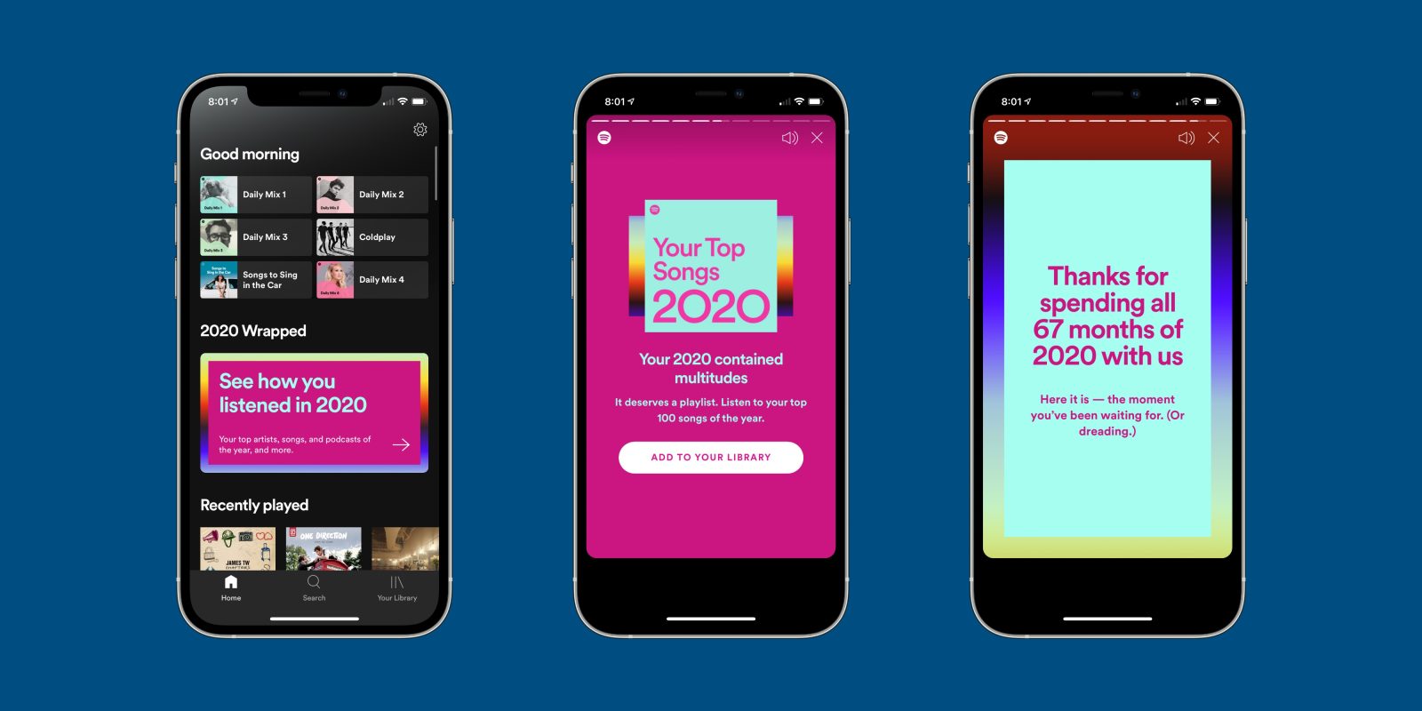 Wrapped 2020 Spotify Revient Sur Votre Ann e Musicale