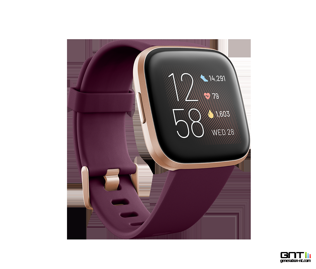 Fibit Versa 2 : la montre connectée sportive embarque Alexa et s'offre ...