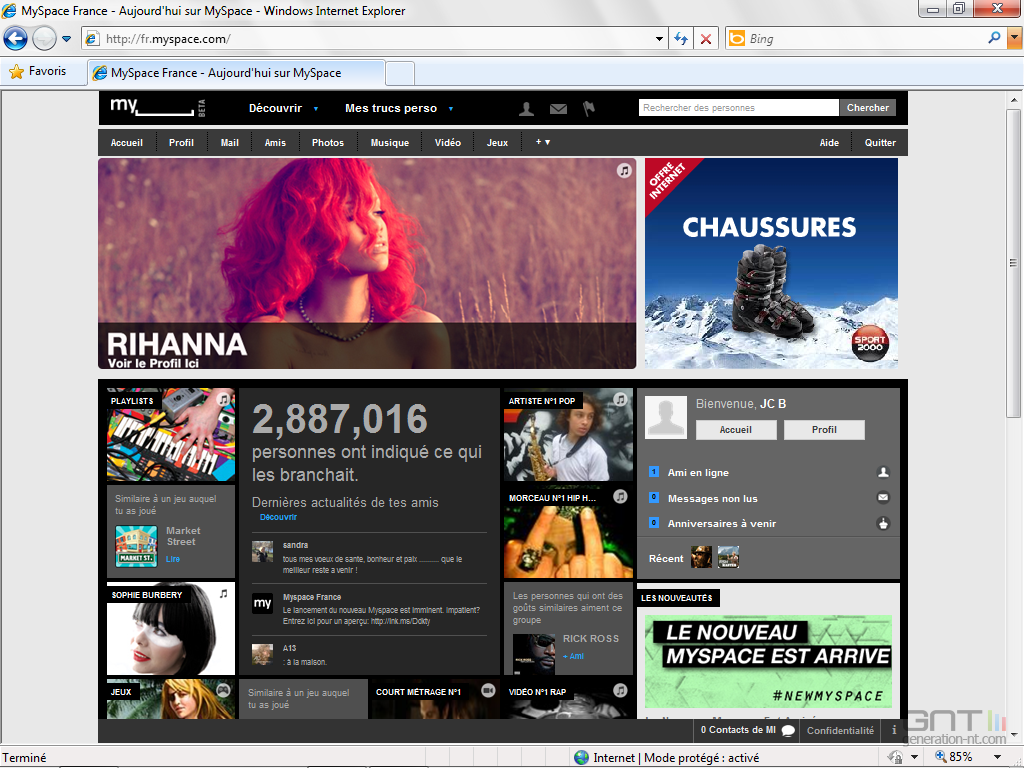 MySpace : présentation du réseau social