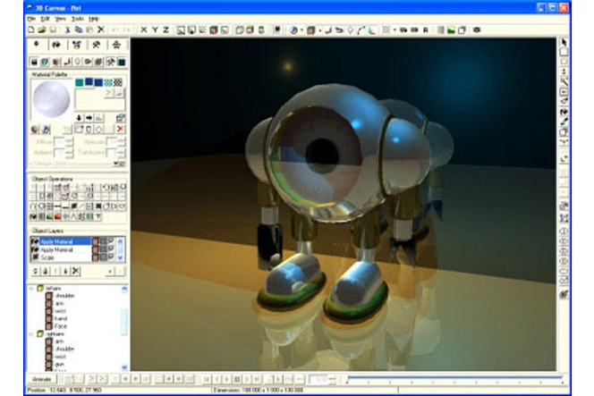 3D Canvas : réaliser des images de synthèse en trois dimensions
