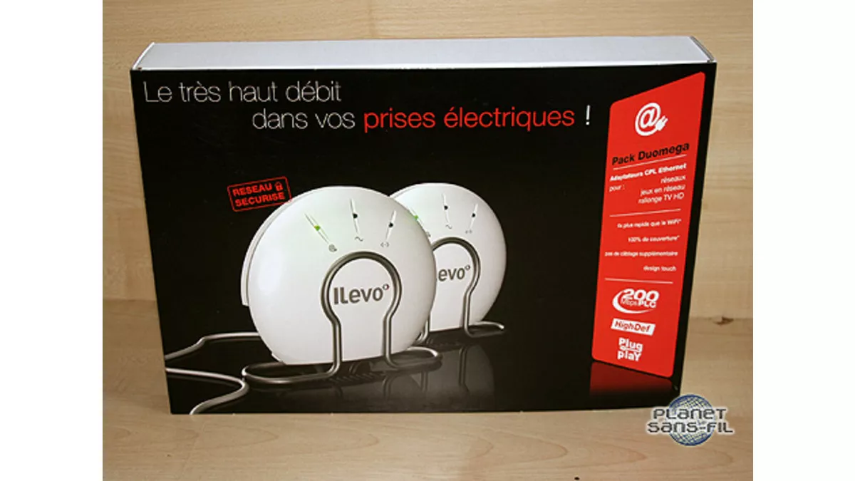 Test des adaptateurs Ilevo ILV701 CPL 200 Mbit