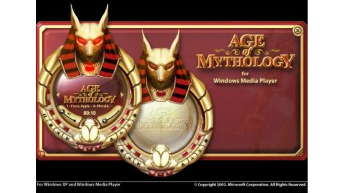 Age of Mythology skins : personnaliser Windows Media Player sur le ...
