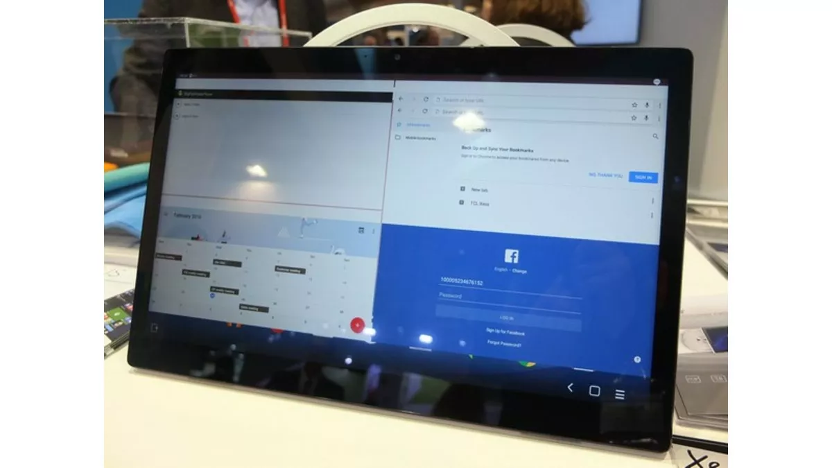 Alcatel Xess, la grande tablette Android 17 pouces pour toute la maison