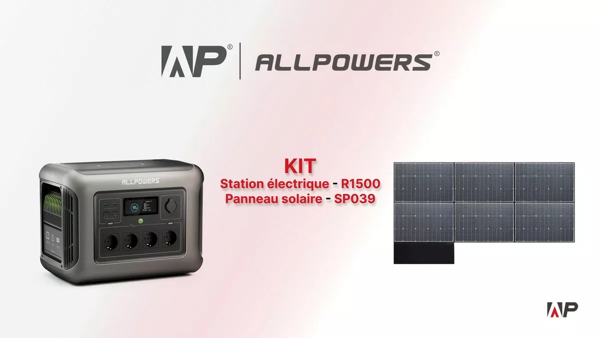 AllPowers R1500 : présentation et test de la puissante centrale d'énergie