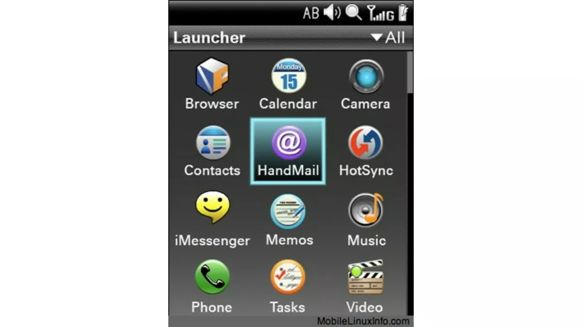 Linux Mobile : l'interface d'Access Linux Platform en images