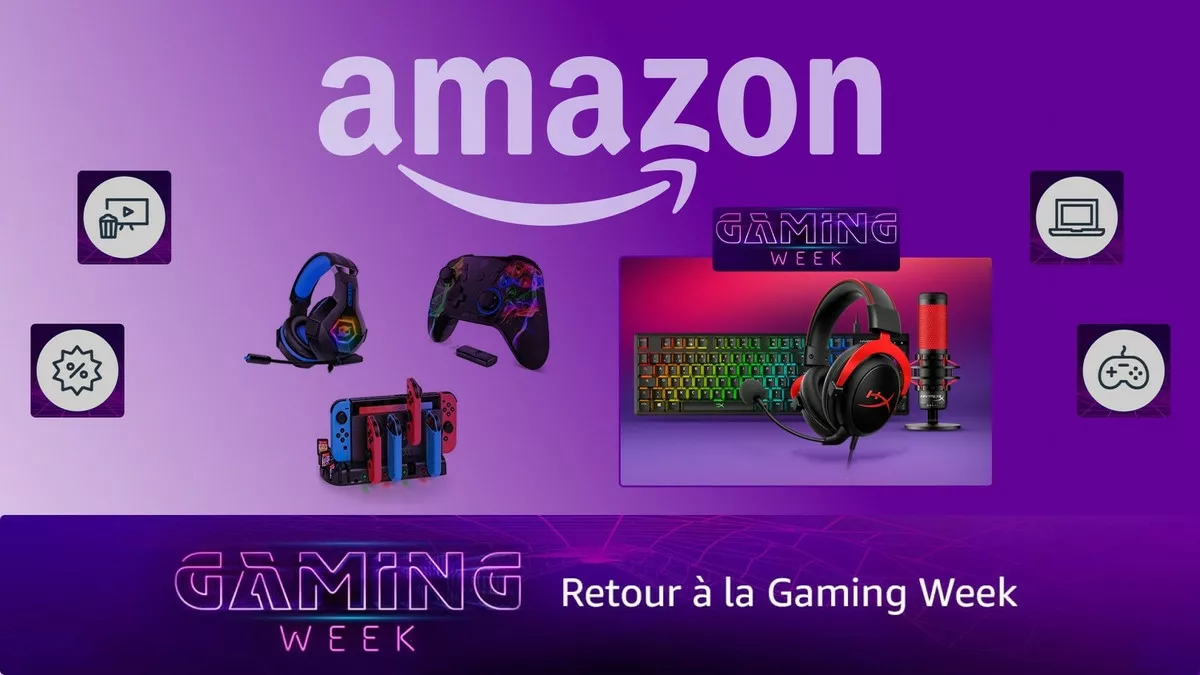 Amazon Gaming Week : il est temps de se stuffer ! (souris, carte ...