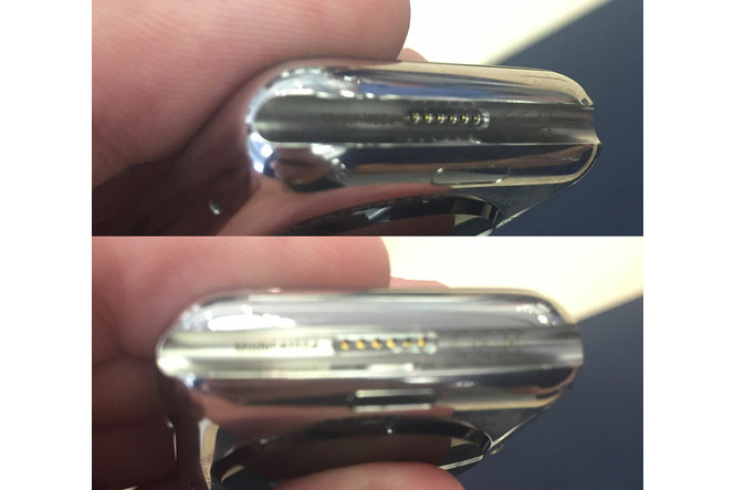 Apple Watch : port diagnostic ou connecteur caché pour bracelets ...