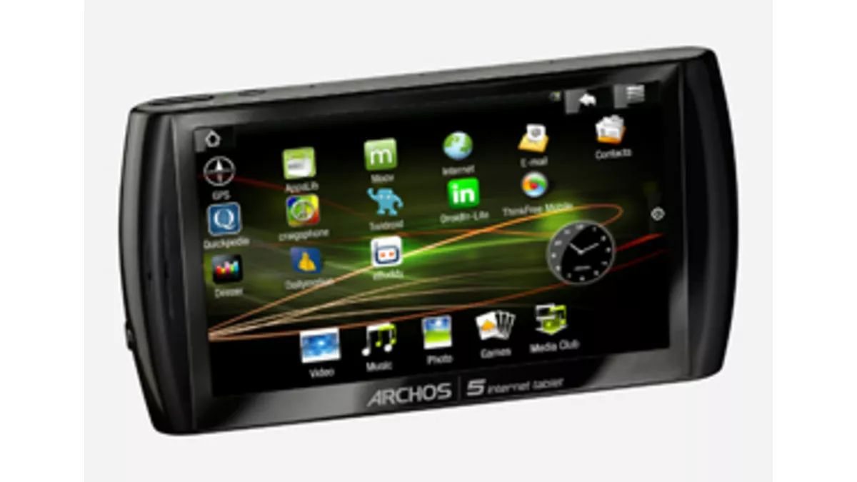 Archos ajoute le tethering à sa tablette Archos 5 IT