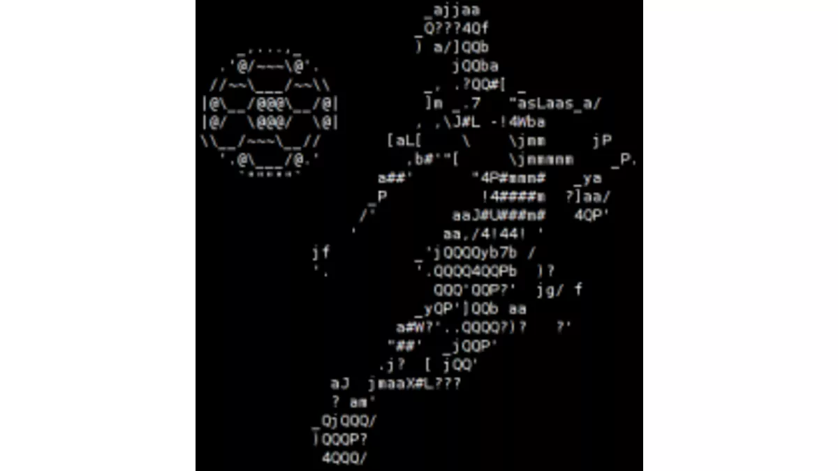 La coupe du monde en Art ASCII
