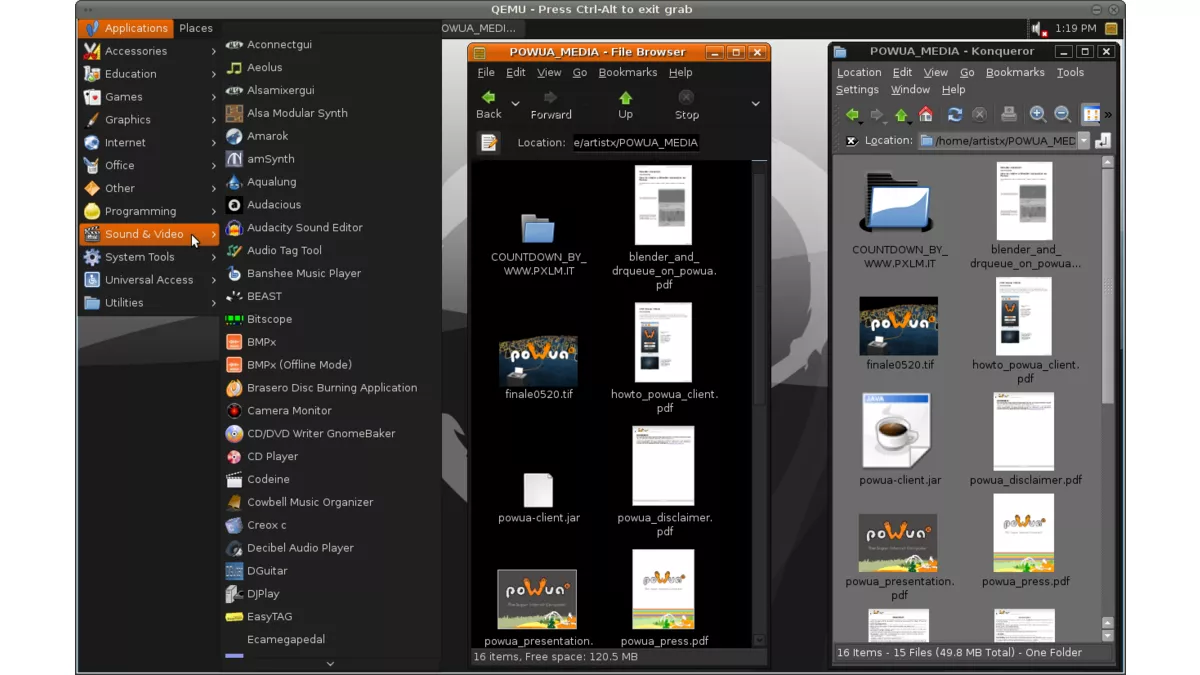 ArtistX : le tout multimédia Linux dans une distribution