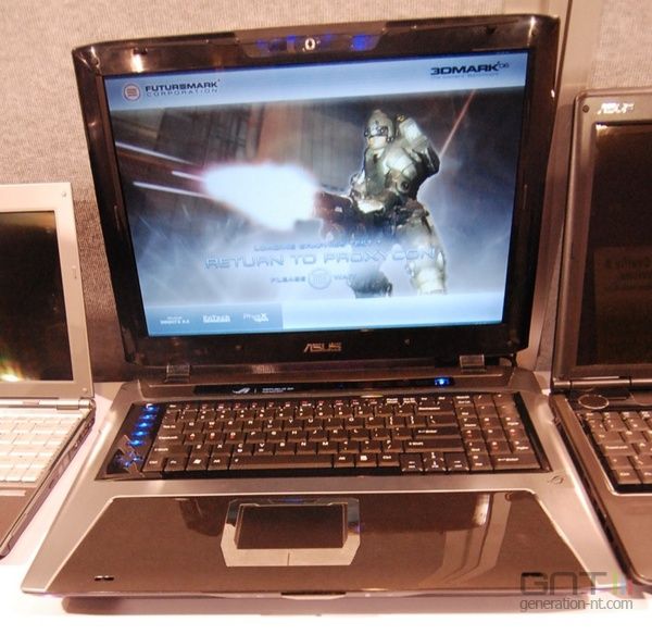 Asus : le portable G70 embarque la technologie SLI