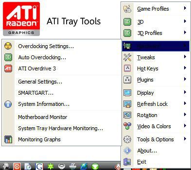 ATI Tray Tools : une boite à outils pour paramétrer sa carte graphique ATI