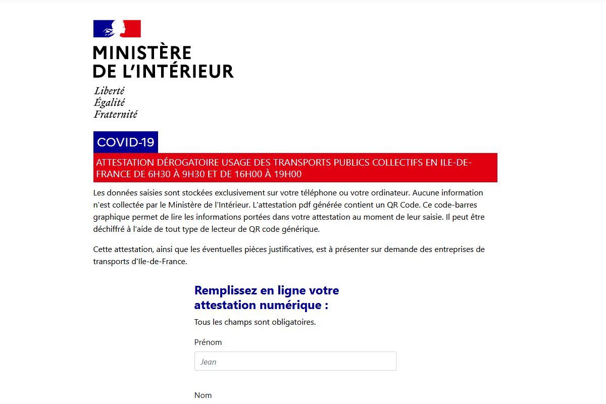 Transports en commun : c'est fini pour les attestations en Île-de-France