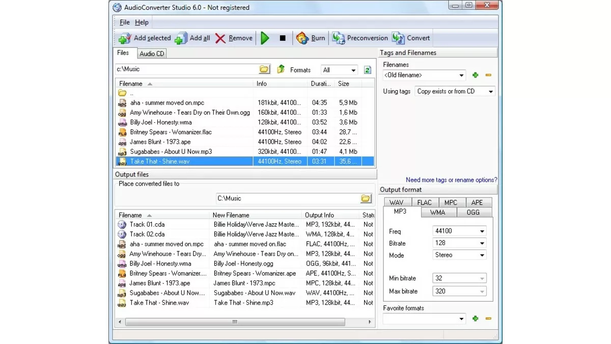 Audio Converter Studio : ripper des CD audio et convertir les fichiers ...