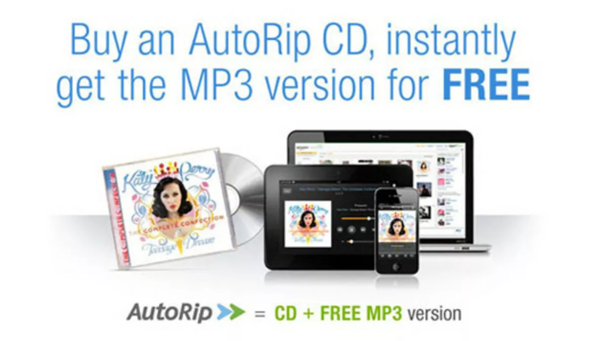 AutoRip : Amazon offre la version MP3 à l'achat d'un album CD