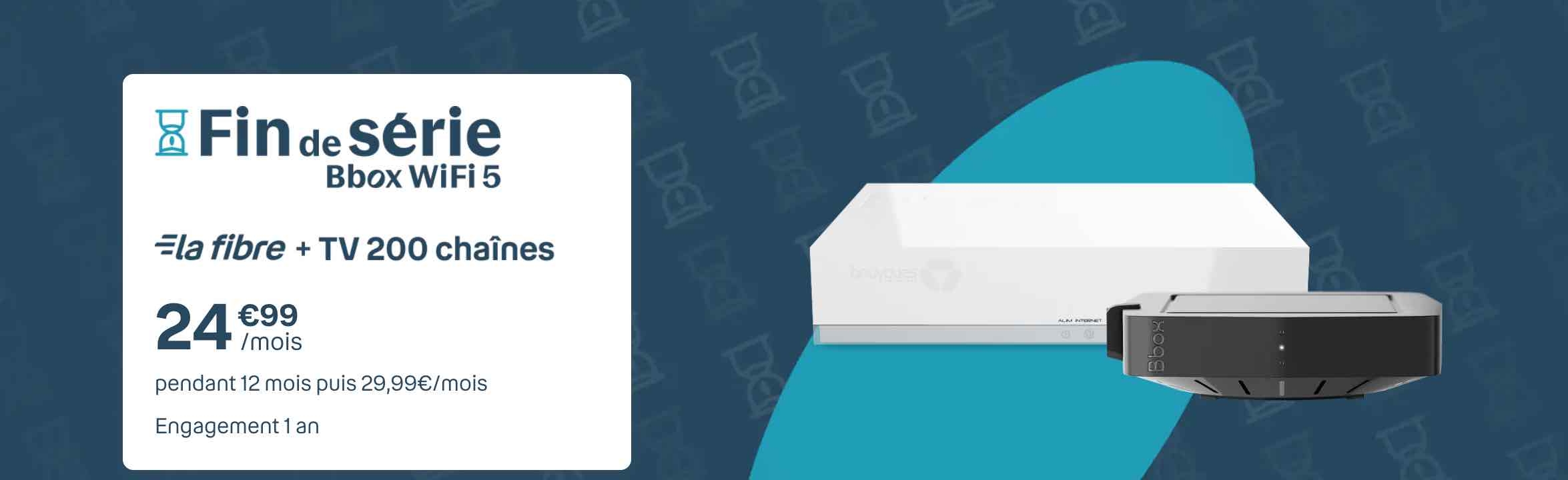 Offre Bouygues Telecom : la Bbox WiFi 5 en fin de série à 24,99€/mois ...