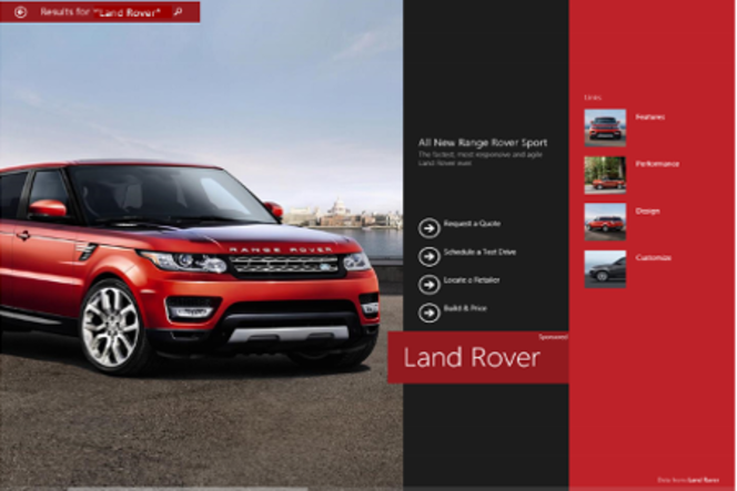 Windows 8.1 : pub géante avec la recherche intelligente