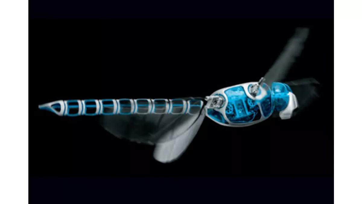 Festo présente BionicOpter, sa libellule robotique
