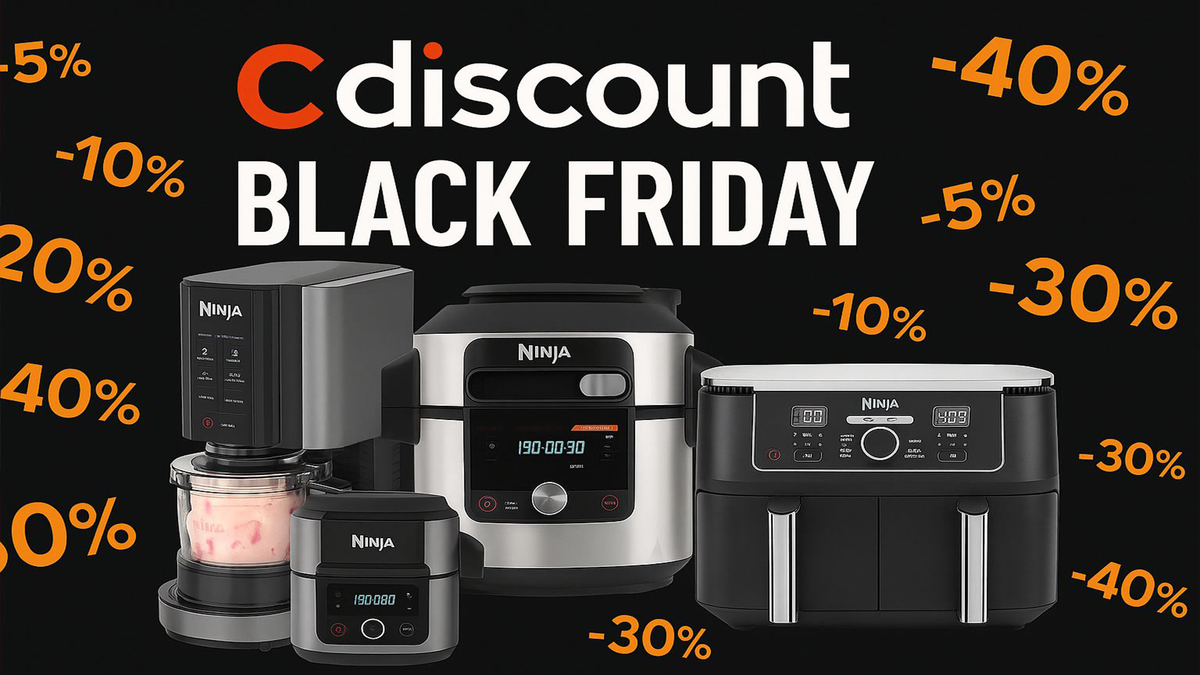 La marque NINJA à prix pulvérisé pour le Black Friday de Cdiscount