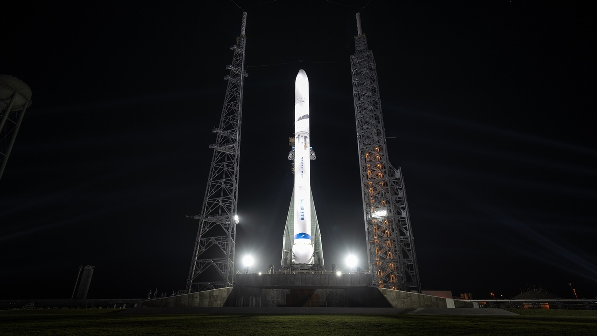 New Glenn, Blue Ring : Blue Orign veut tout envoyer en l'air avant la fin de l'année