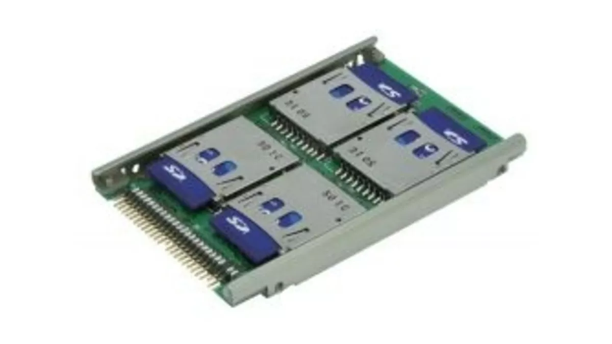 Un boîtier SSD pour cartes SD