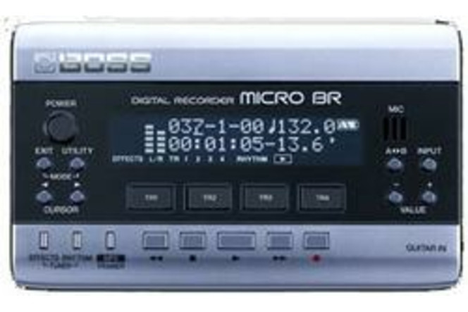 Boss Micro BR, le studio d'enregistrement portatif