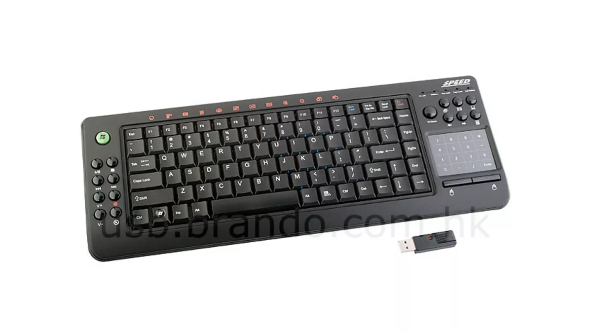 Un clavier sans fil avec pavé tactile multitouch chez Brando