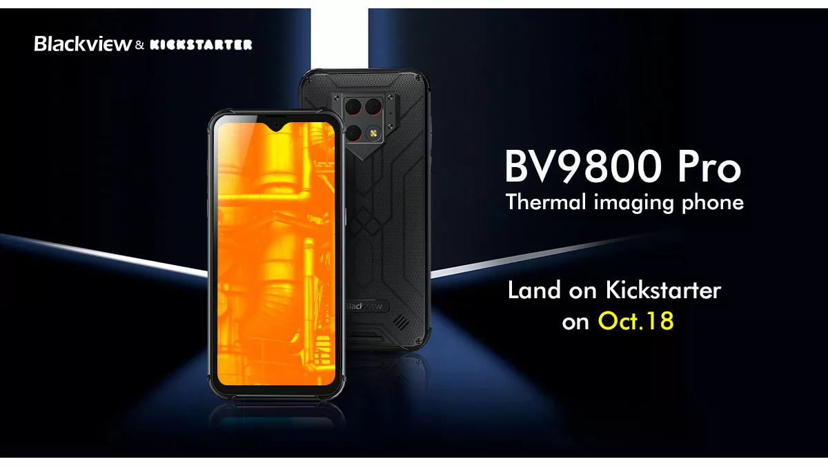 Blackview BV9800 et BV9800 Pro : les smartphones débarquent sur Kickstarter
