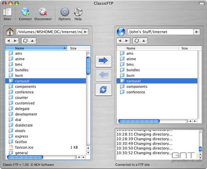 Classic FTP : un client FTP pour gérer intégralement vos fichiers