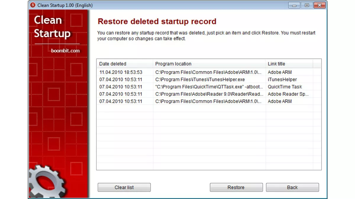 Clean Startup : optimiser un PC au démarrage