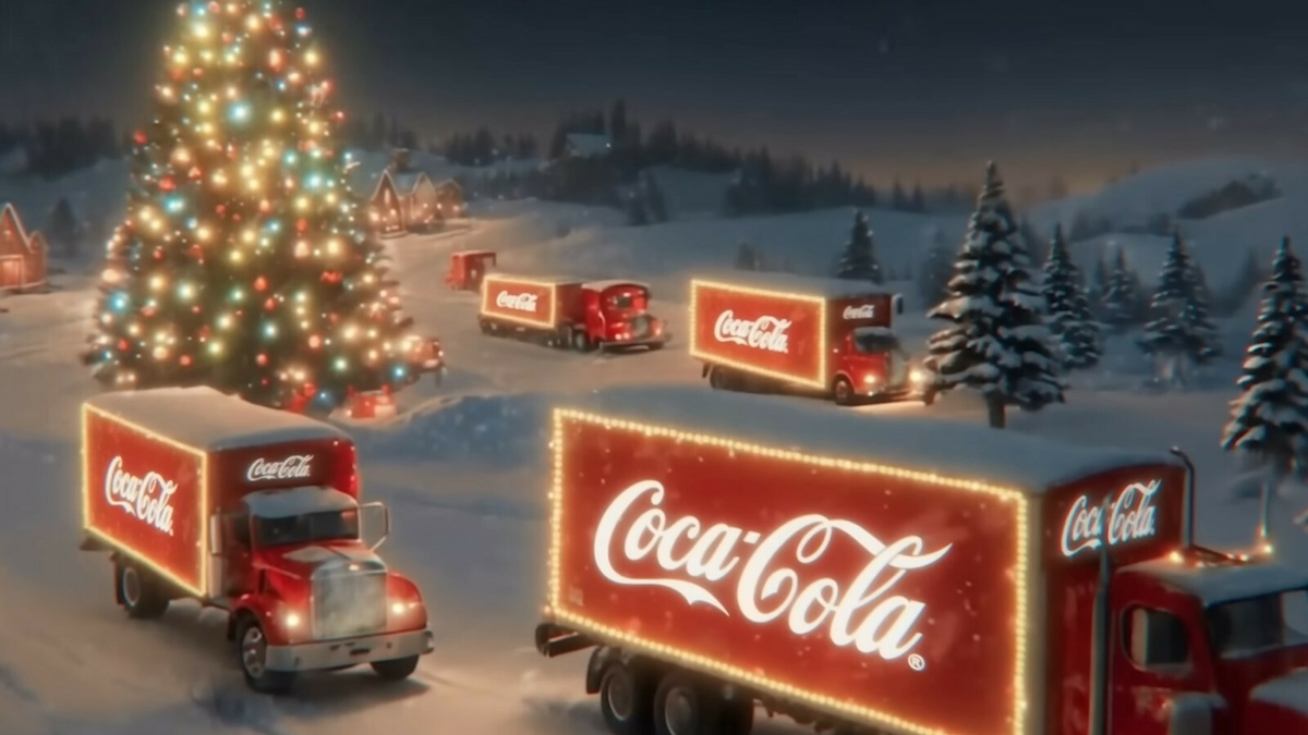 Coca Cola lance une publicité intégralement générée par intelligence ...
