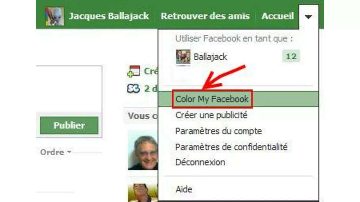 Color My Facebook : donner un coup de jeune à son compte Facebook