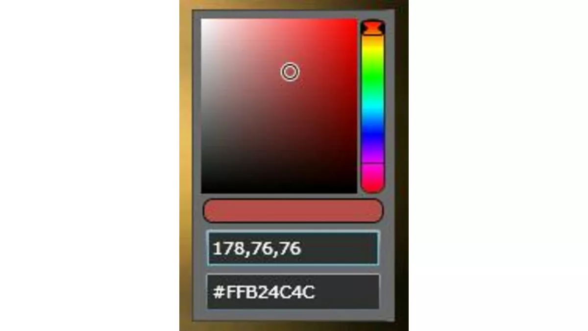 Gadget Color Picker