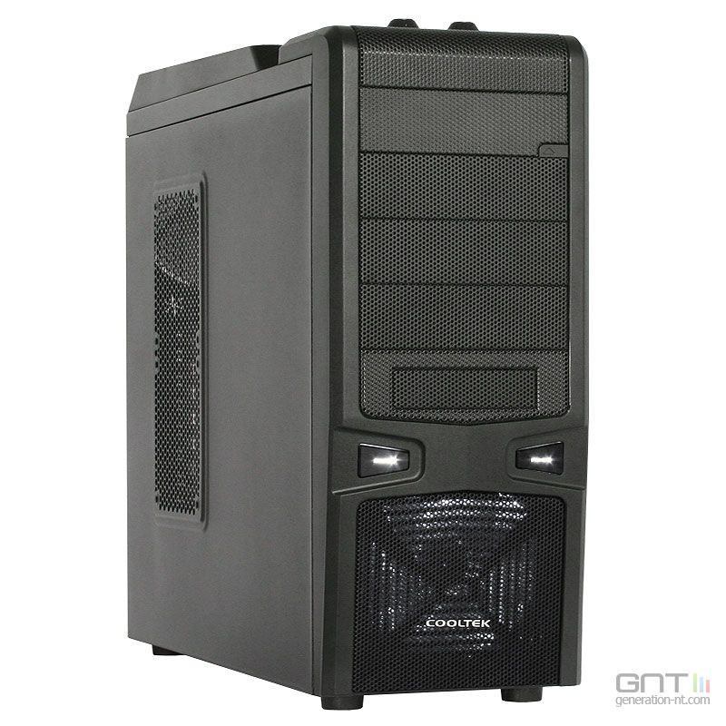 Cooltek Timaios : boîtier PC bien ventilé