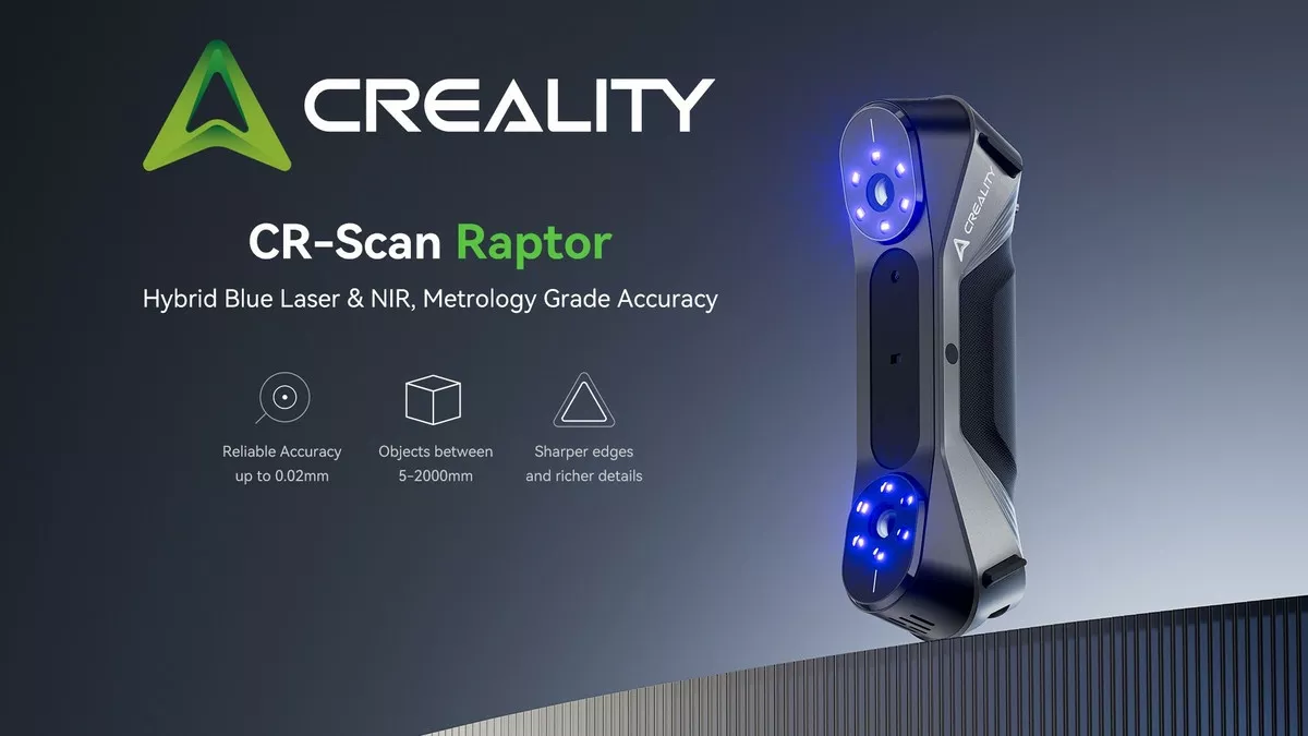 Les scanners 3D CR-Scan Raptor, Ferret Pro et Otter de Creality à prix ...