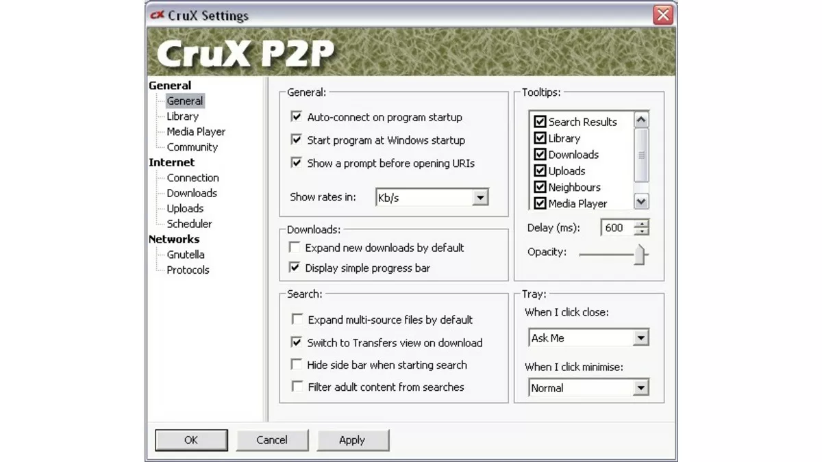 CruX : télécharger librement en peer to peer