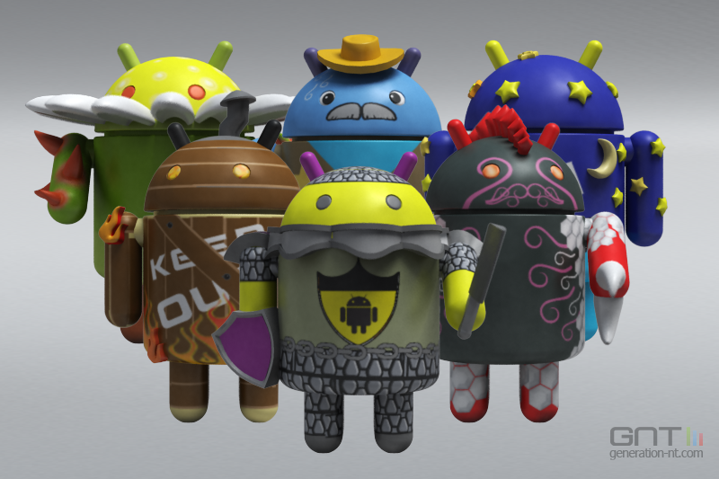 Cubify imprime en 3D le Bugdroid personnalisé par vos soins