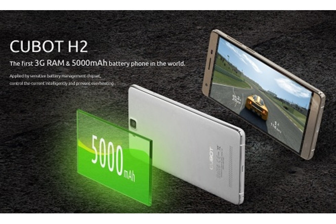 Cubot H2 : moins de 150 euros pour le smartphone 5 000 mAh