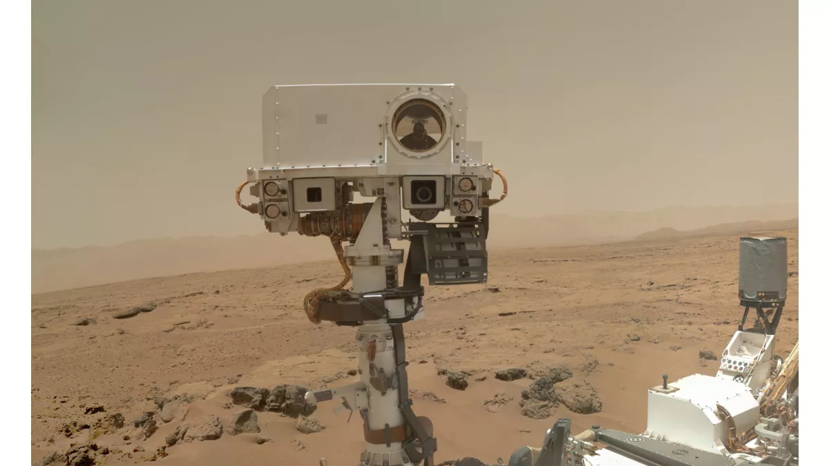 Curiosity se tire le portrait sur Mars