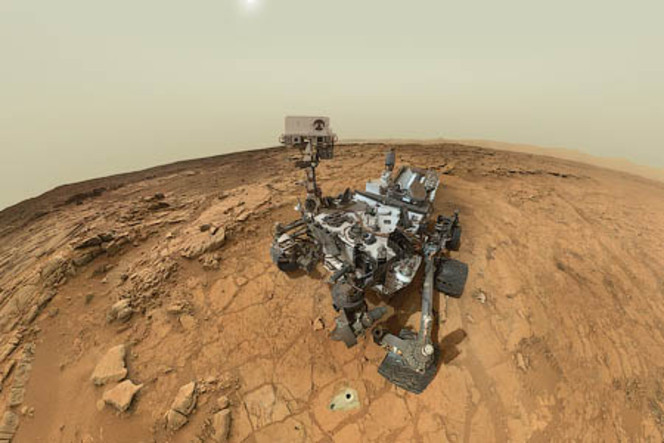Mars Curiosity : Un panorama interactif à 360 degrés pour fêter le ...