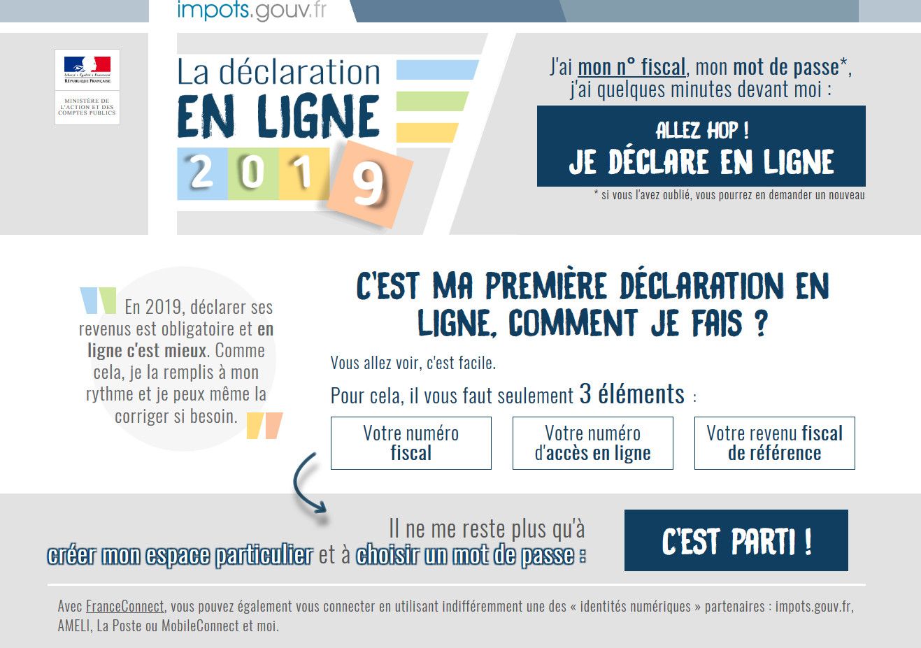 Imp t Sur Les Revenus La D claration En Ligne Est Ouverte