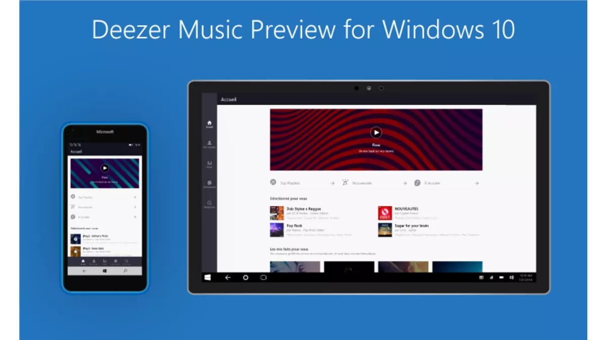 Deezer compatible avec le format Flac sur PC et Mac