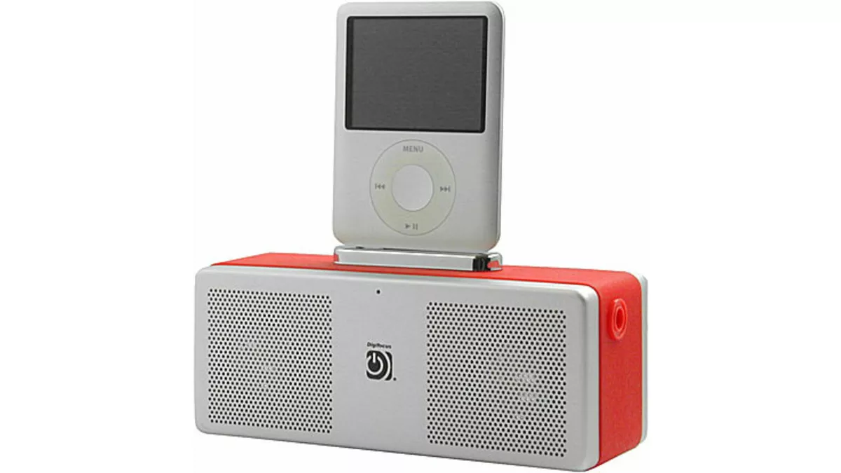 Digifocus Pocket Hi-Fi In bass : mini dock iPod / iPhone
