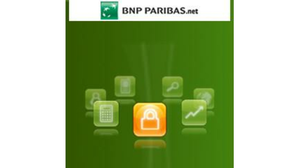 Application bancaire mobile : portail BNP Paribas
