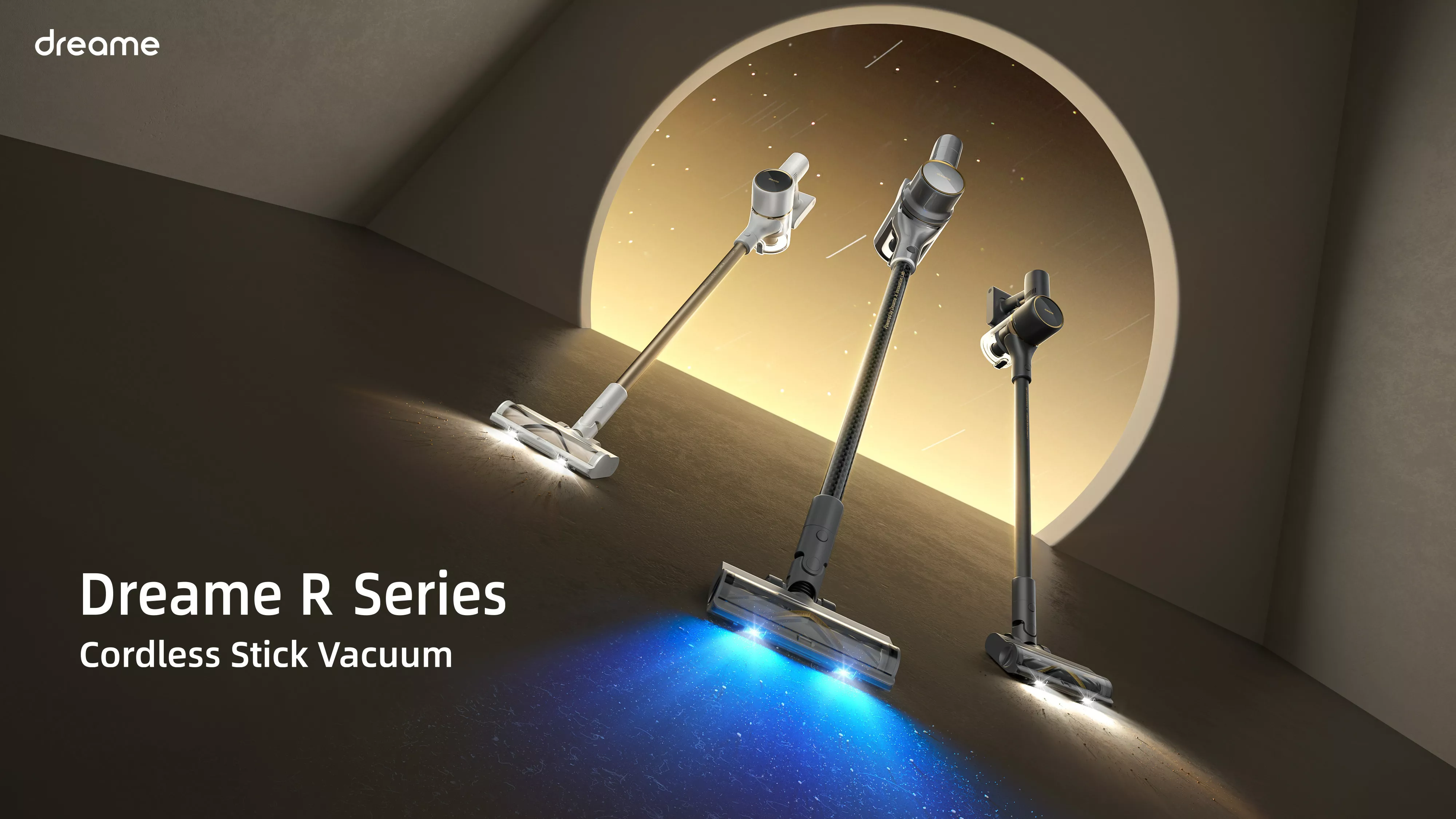 Série R : Dreame annonce 3 nouveaux aspirateurs-balais R10, R10 Pro et R20