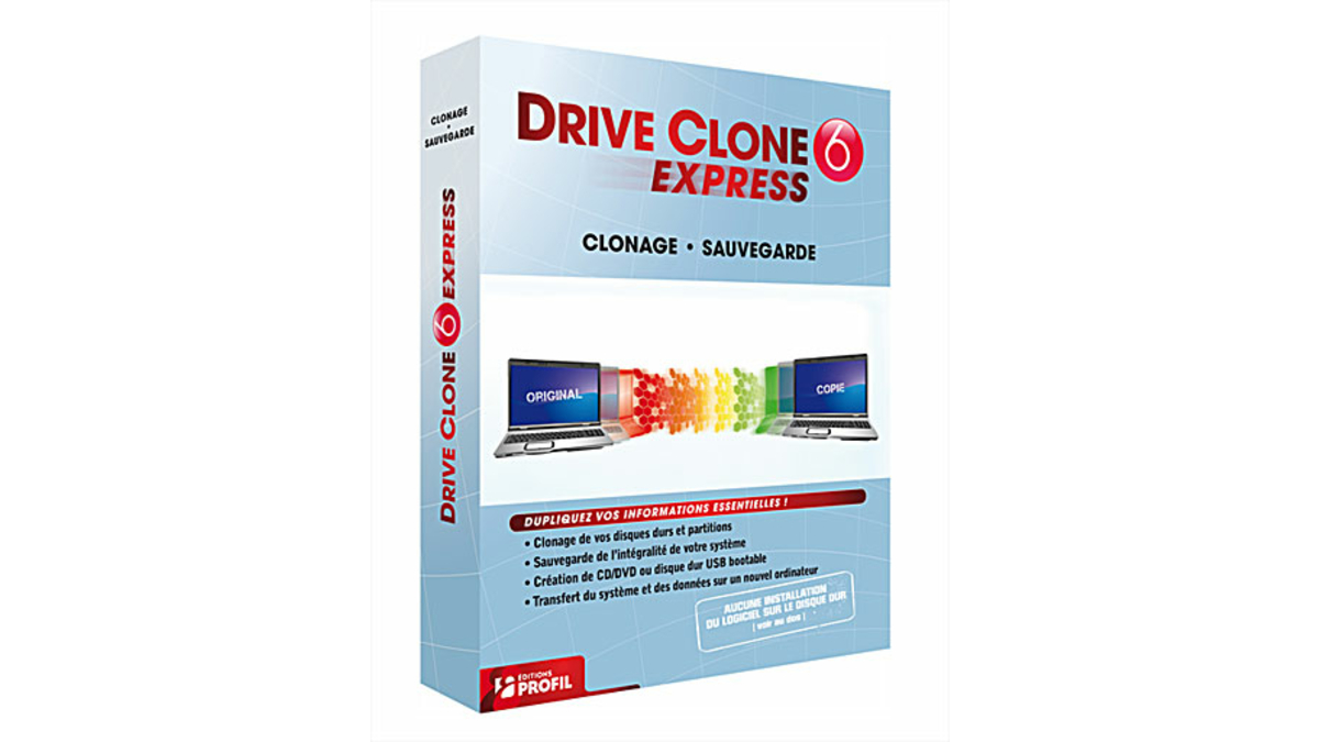 DriveClone Express : dupliquer les données de votre ordinateur