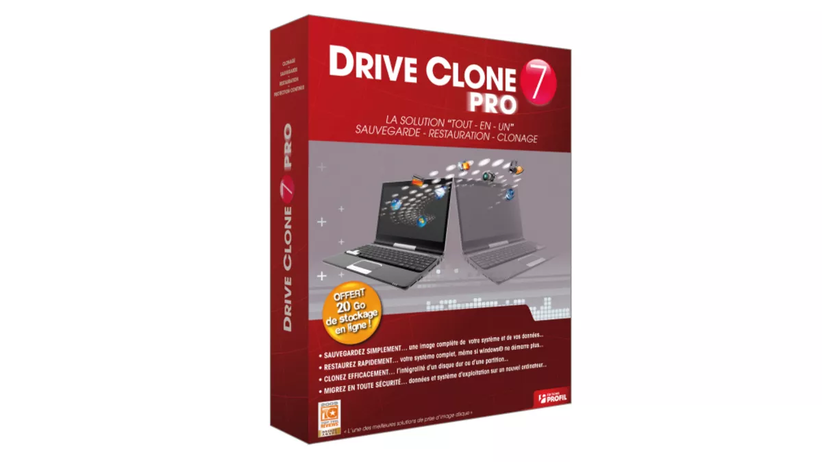 Test DriveClone Pro 7 : sauvegarder, cloner et restaurer